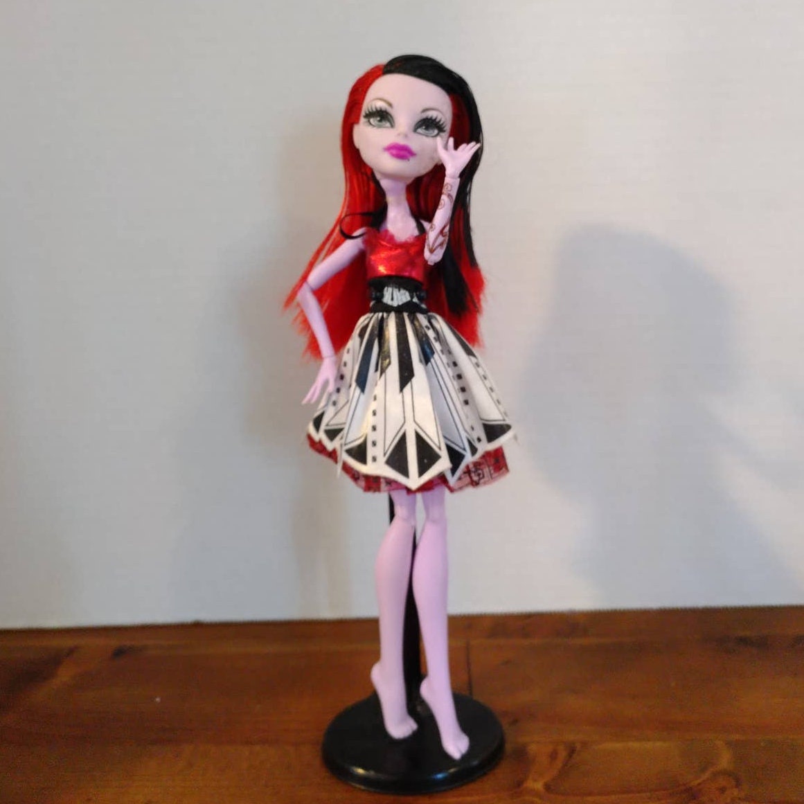 Monster High HTF Retired Operetta in Frights Camera Action Dress ...