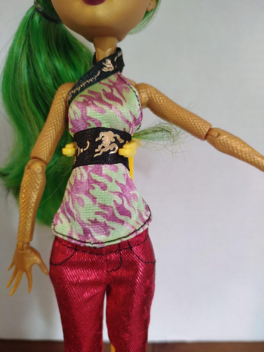 Monster High HTF Retired Jinafire Long Scaremester Shirt & Pants Newscaremester - Etsy