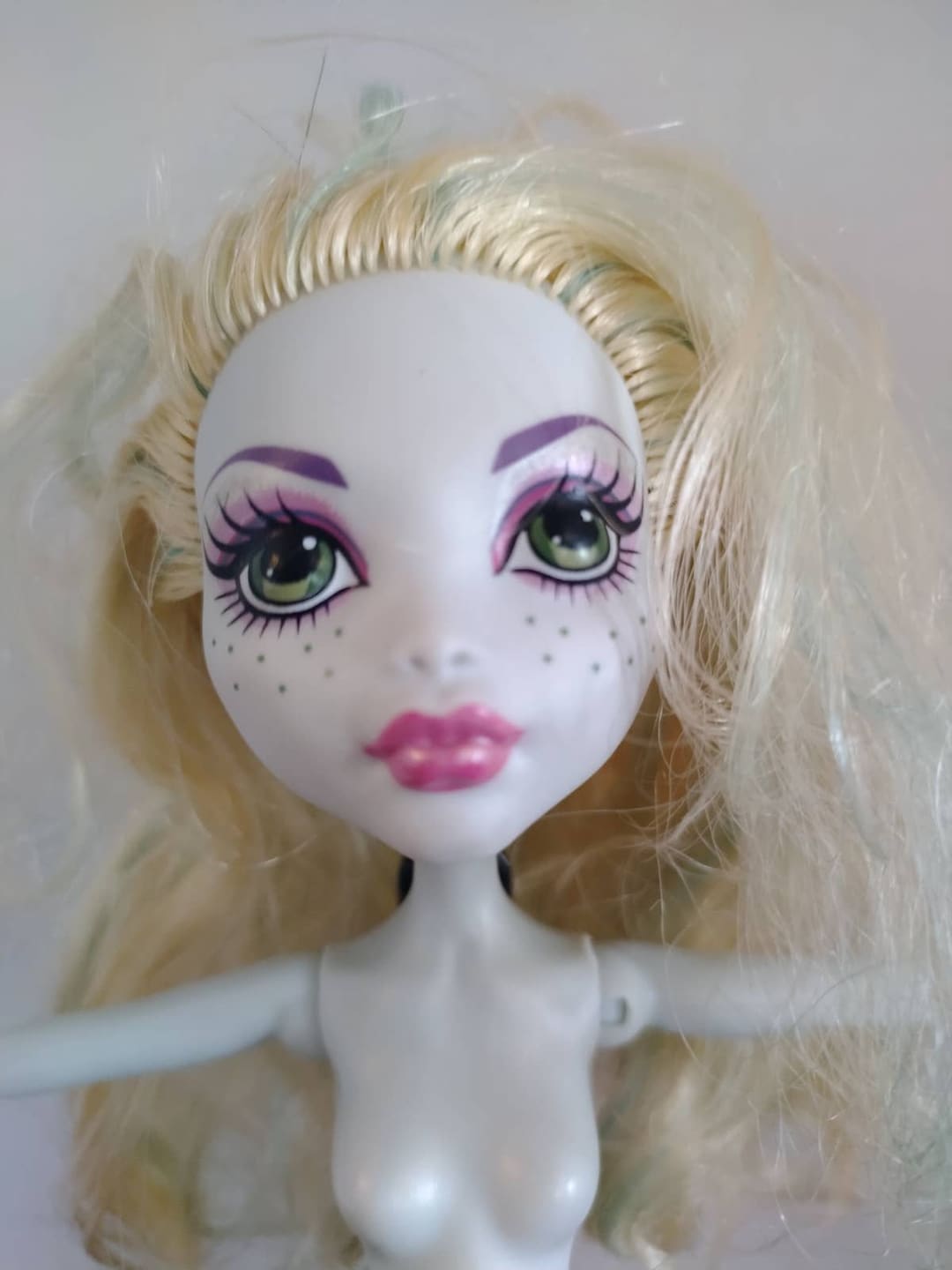 Monster High HTF Retired G1 Lagoona Blue Doll for OOAK Missing Parts ...