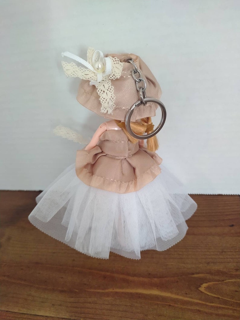 Novelty Anime Kawaii Tulle Handmade Dress Big Eyes Key Chain Doll 6 - Etsy