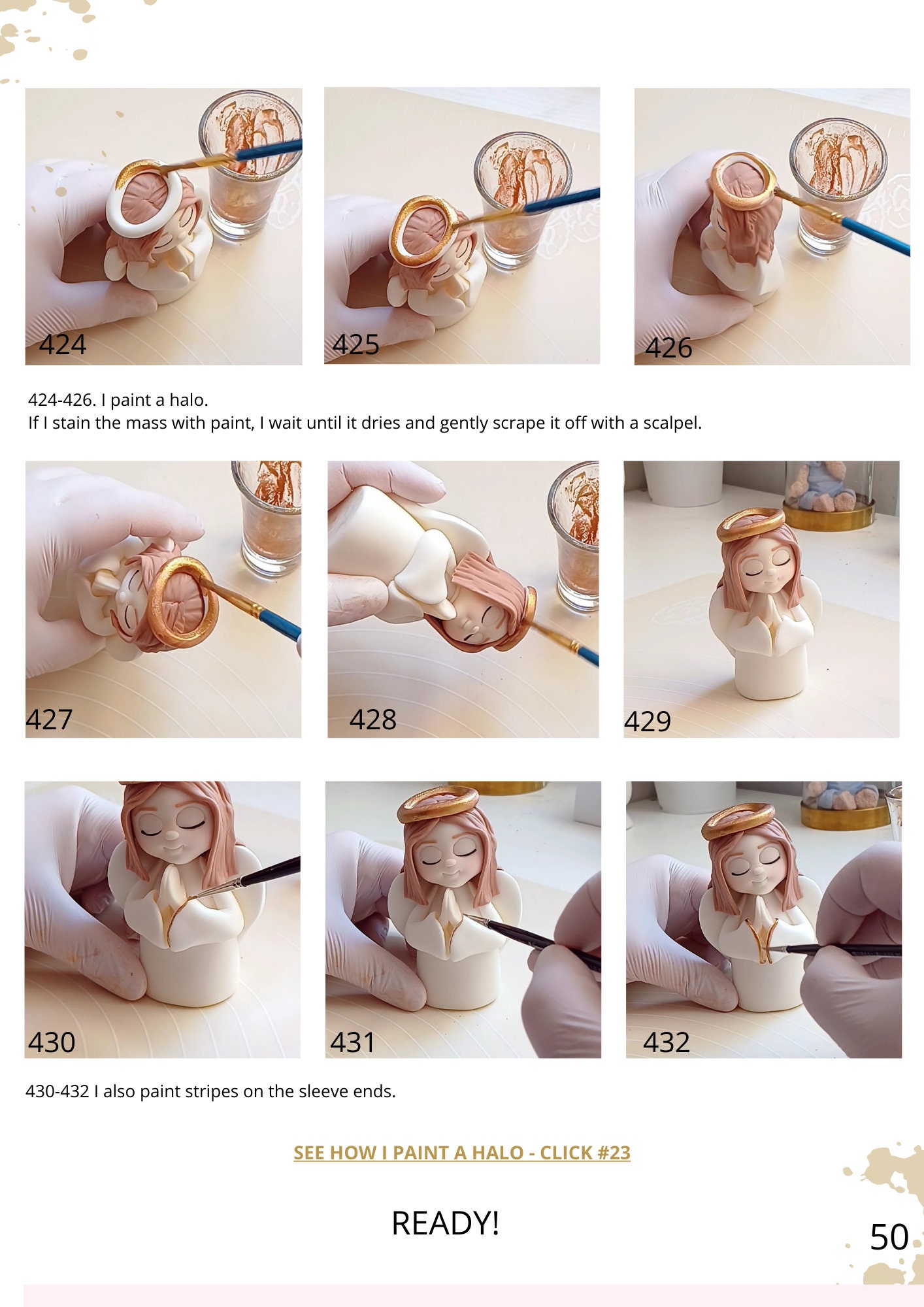 Angel Cake Topper Tutorial With Video. Fondant Decoration for a Girl's ...