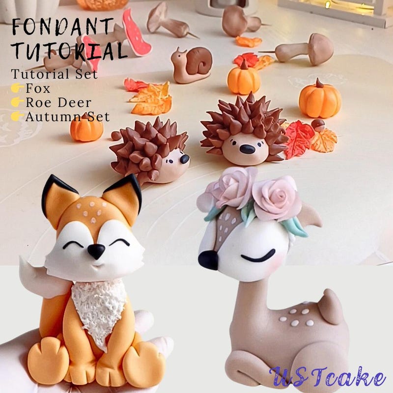 Fondant Animals - Etsy