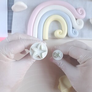 Rainbow Cake Topper Tutorial. Detailed Tutorials Whit Templates ...