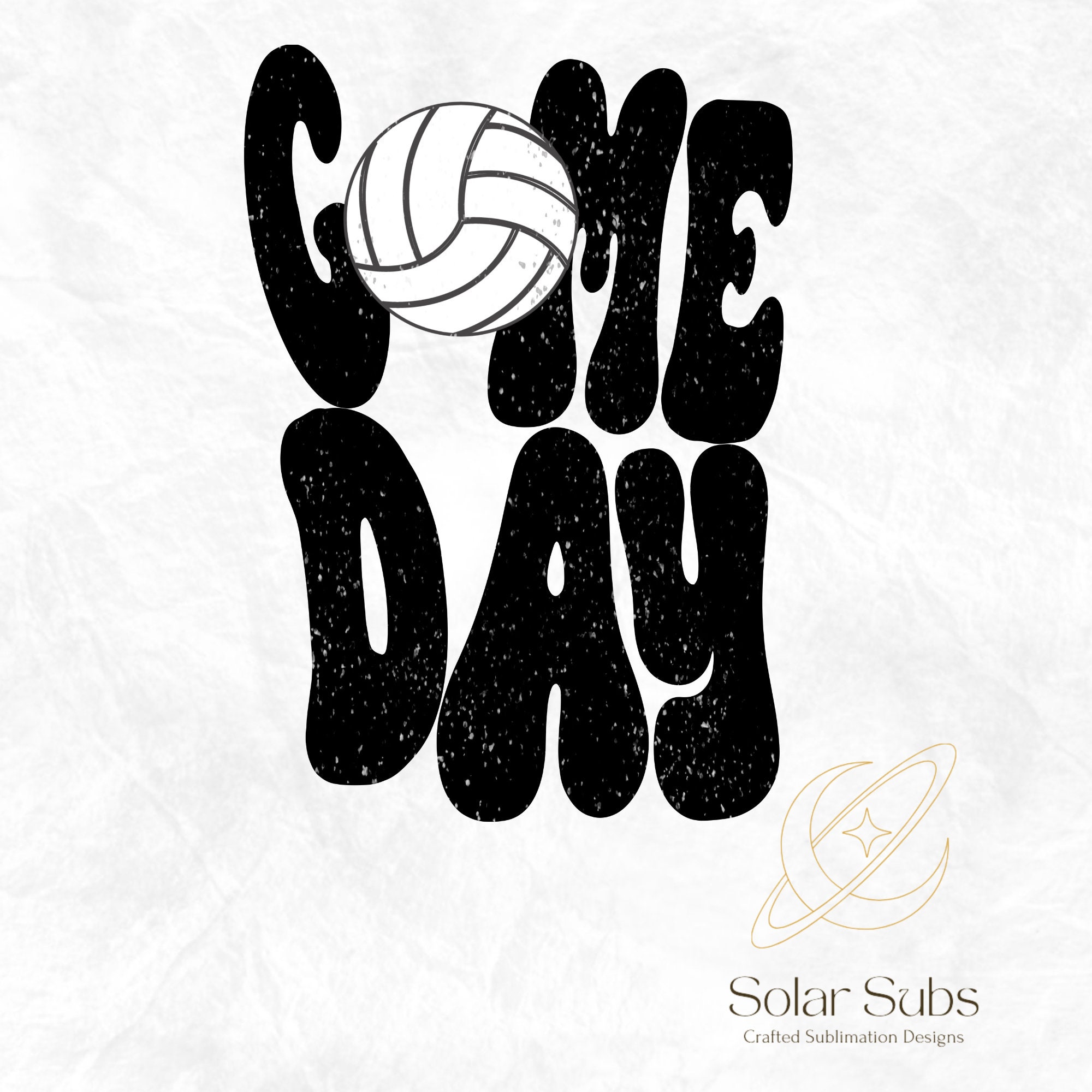 Game Day Volleyball PNG Sublimation Download, DISTRESSED Game Day PNG ...