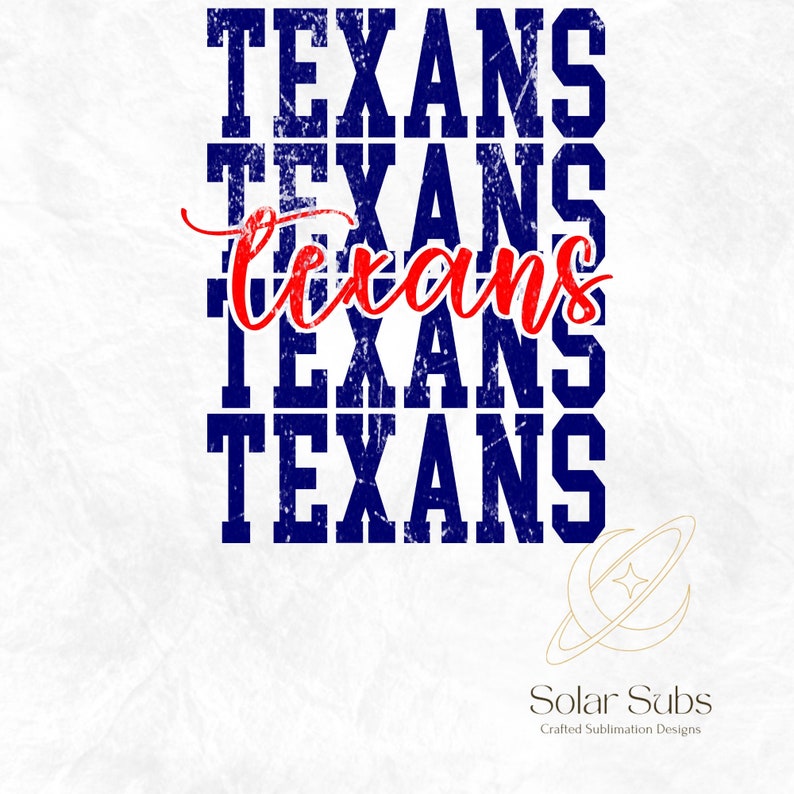 Texans PNG Sublimation Download, DISTRESSED Texans PNG, Game Day ...