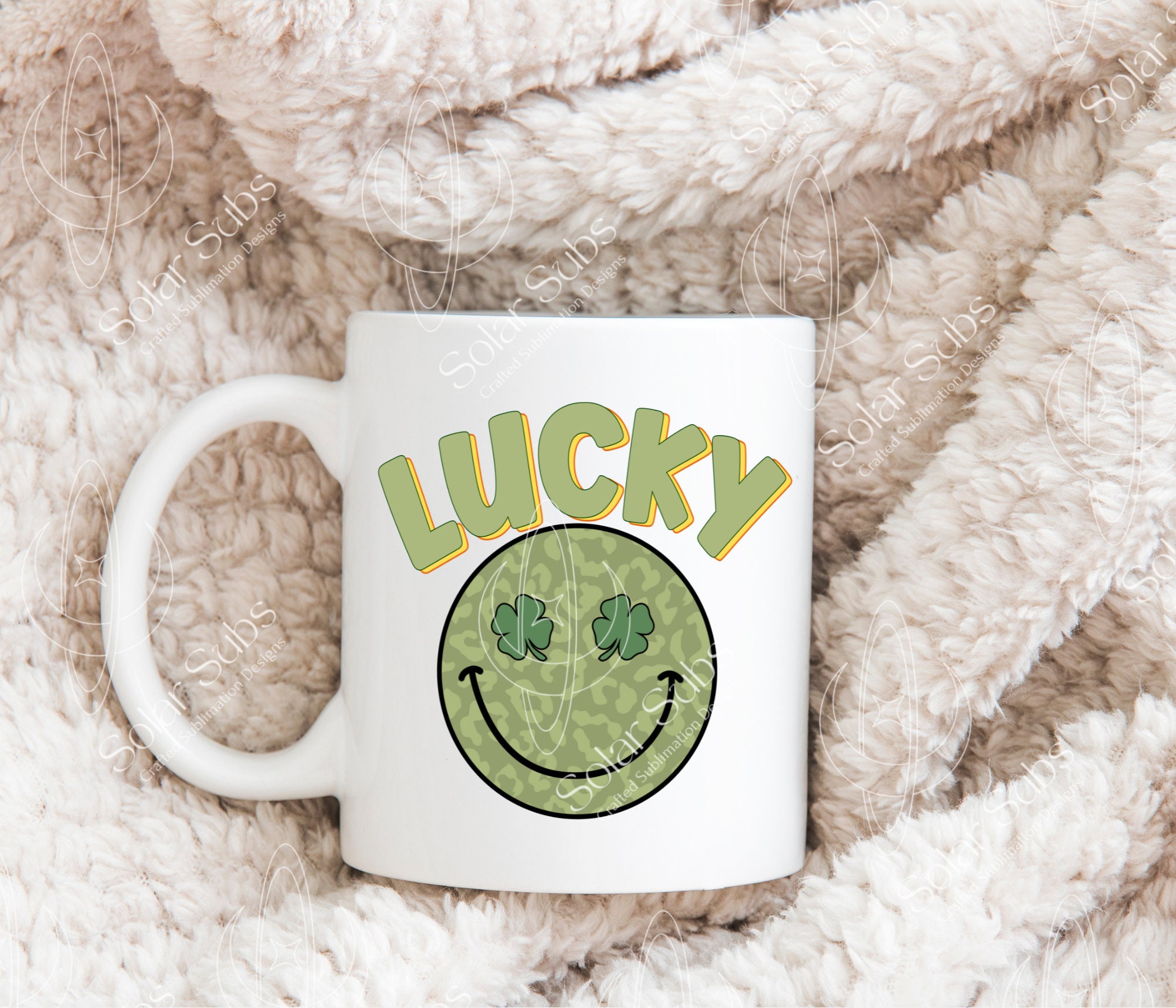 Lucky Smiley Face PNG, St.patricks Day PNG, Lucky Design, Lucky DTF ...