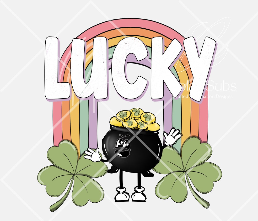 Lucky PNG, St.patricks Day PNG, Lucky Design, Lucky DTF Design, St ...