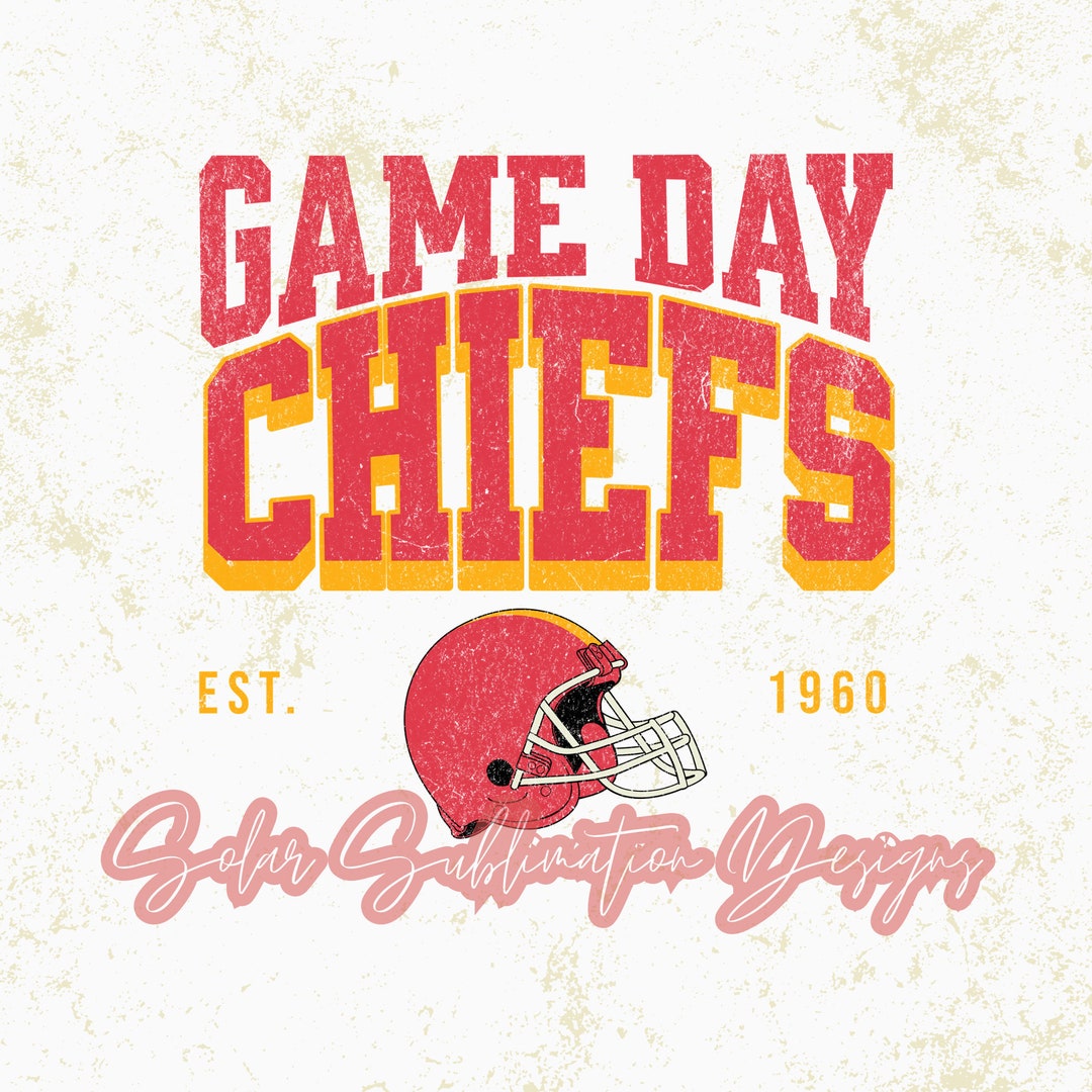Game Day Chiefs PNG Sublimation Download, Retro Chiefs PNG, Game Day ...