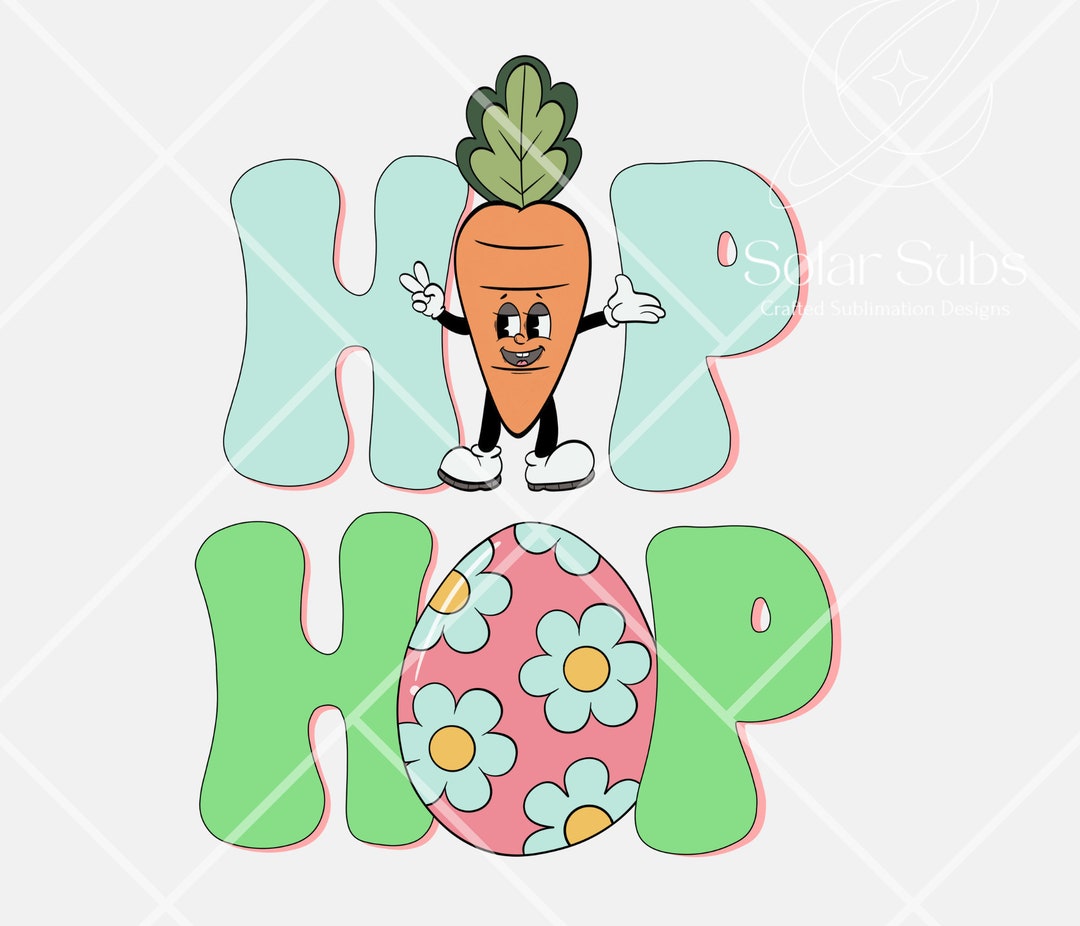 Hip Hop Easter PNG, Easter Hip Hop DTF Design, Easter Sublimation ...