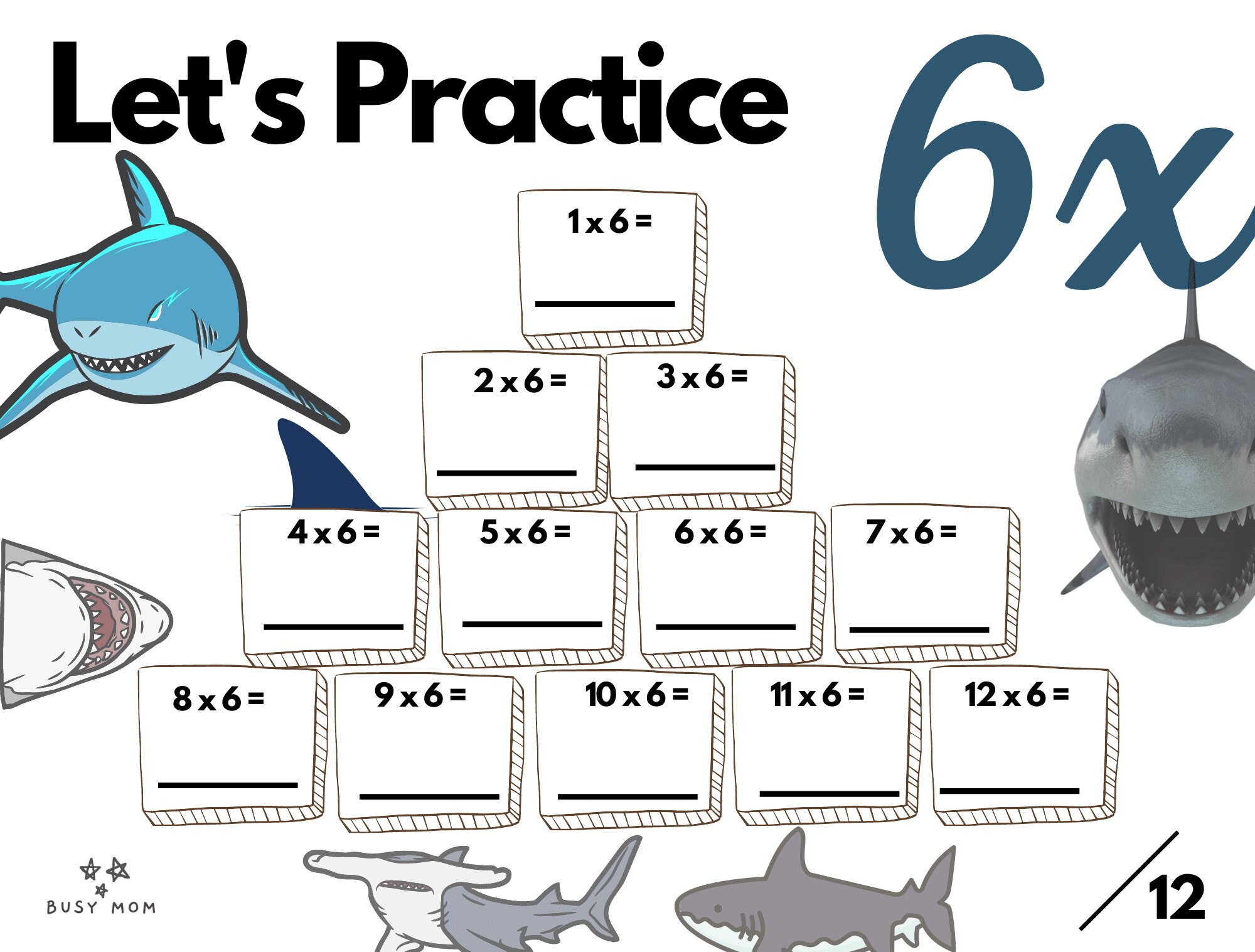 Maths Multiplication Times Tables Homeschool Learning Educational ...