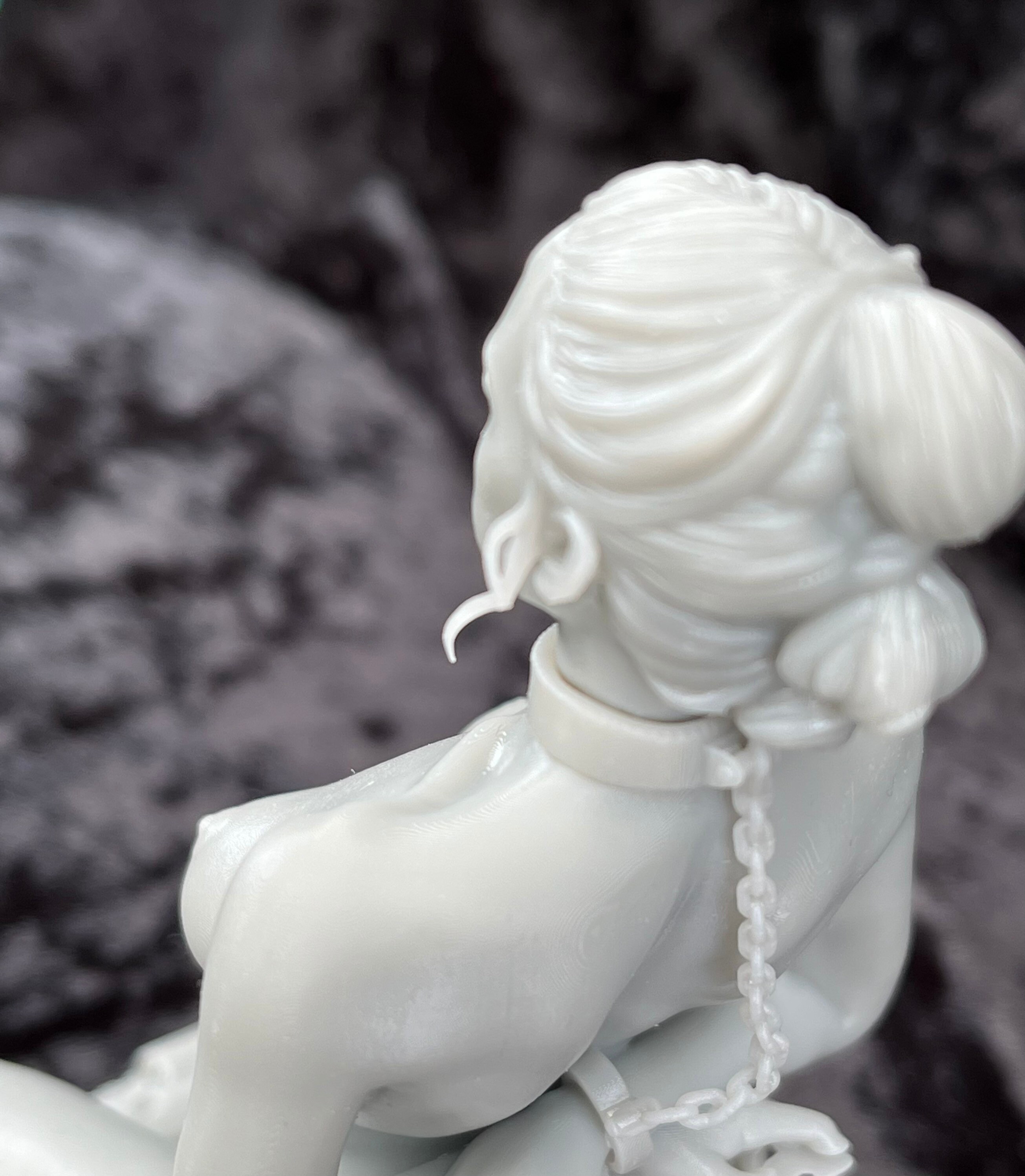 Megha Rey Slave From Jakku Nsfw 1 8 Scale 3d Printed Figurine Etsy Israel