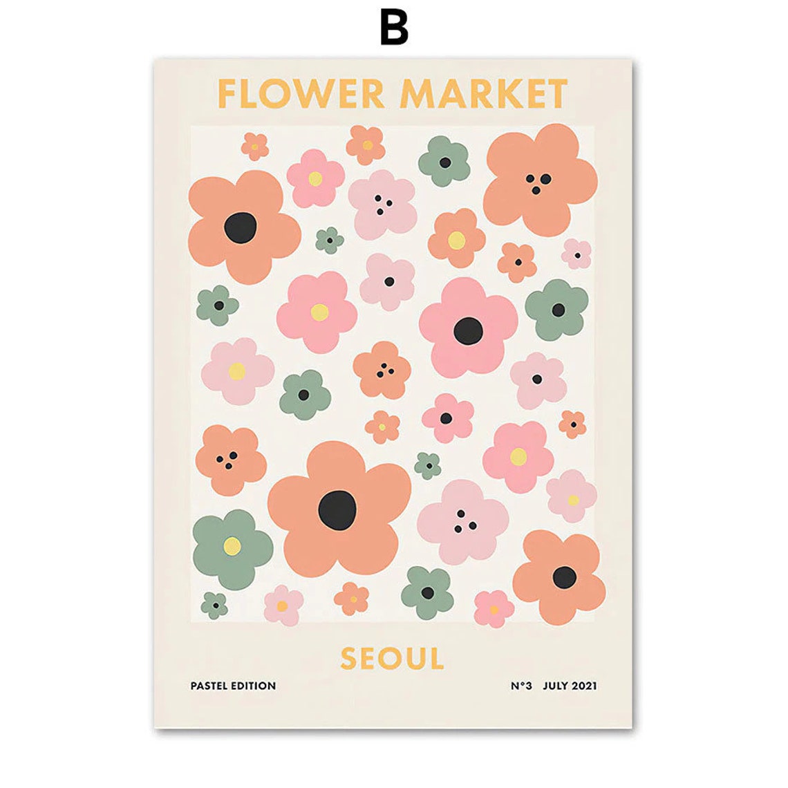 Cute Abstract Pastel Colour Photo Prints Modern and Unique - Etsy