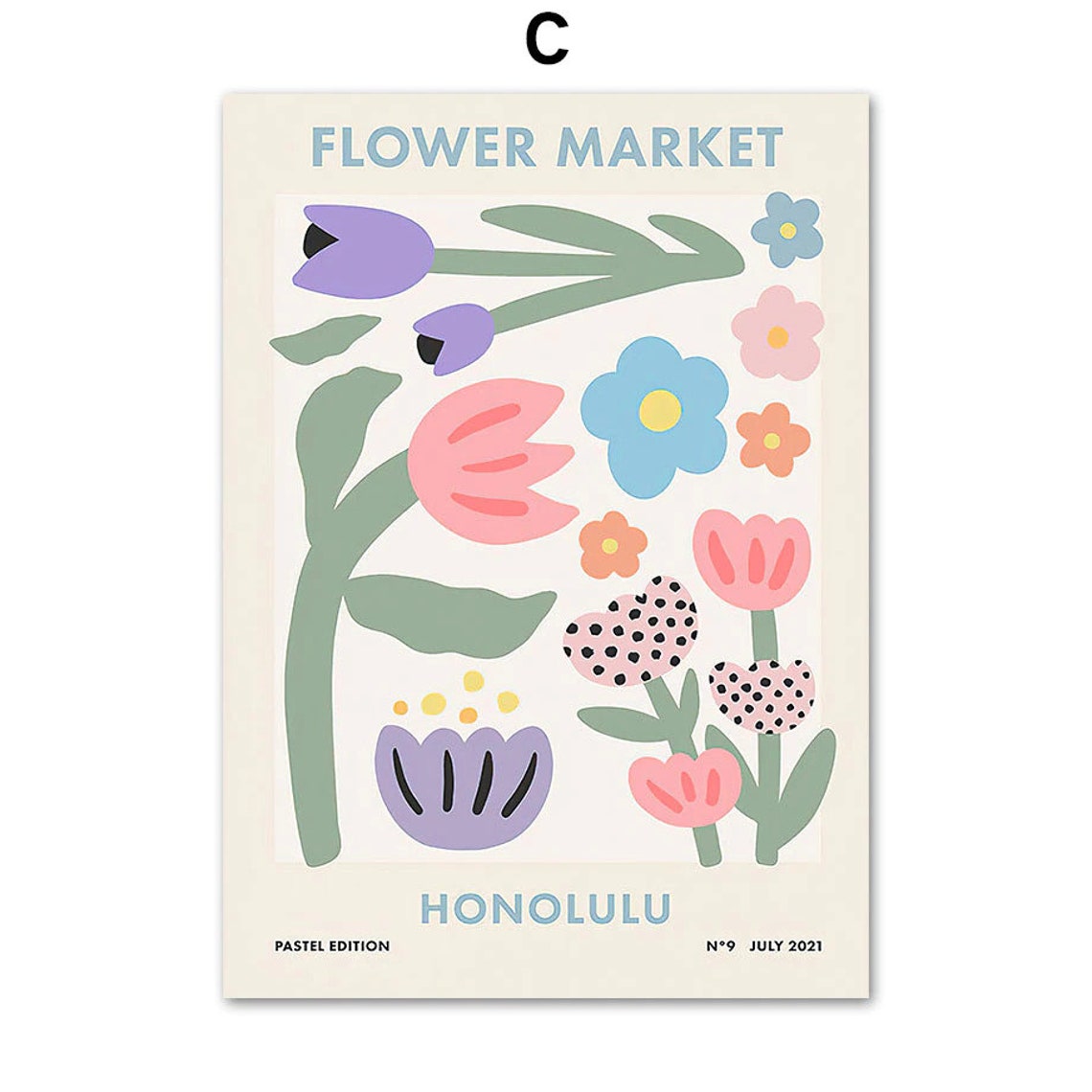 Cute Abstract Pastel Colour Photo Prints Modern and Unique - Etsy