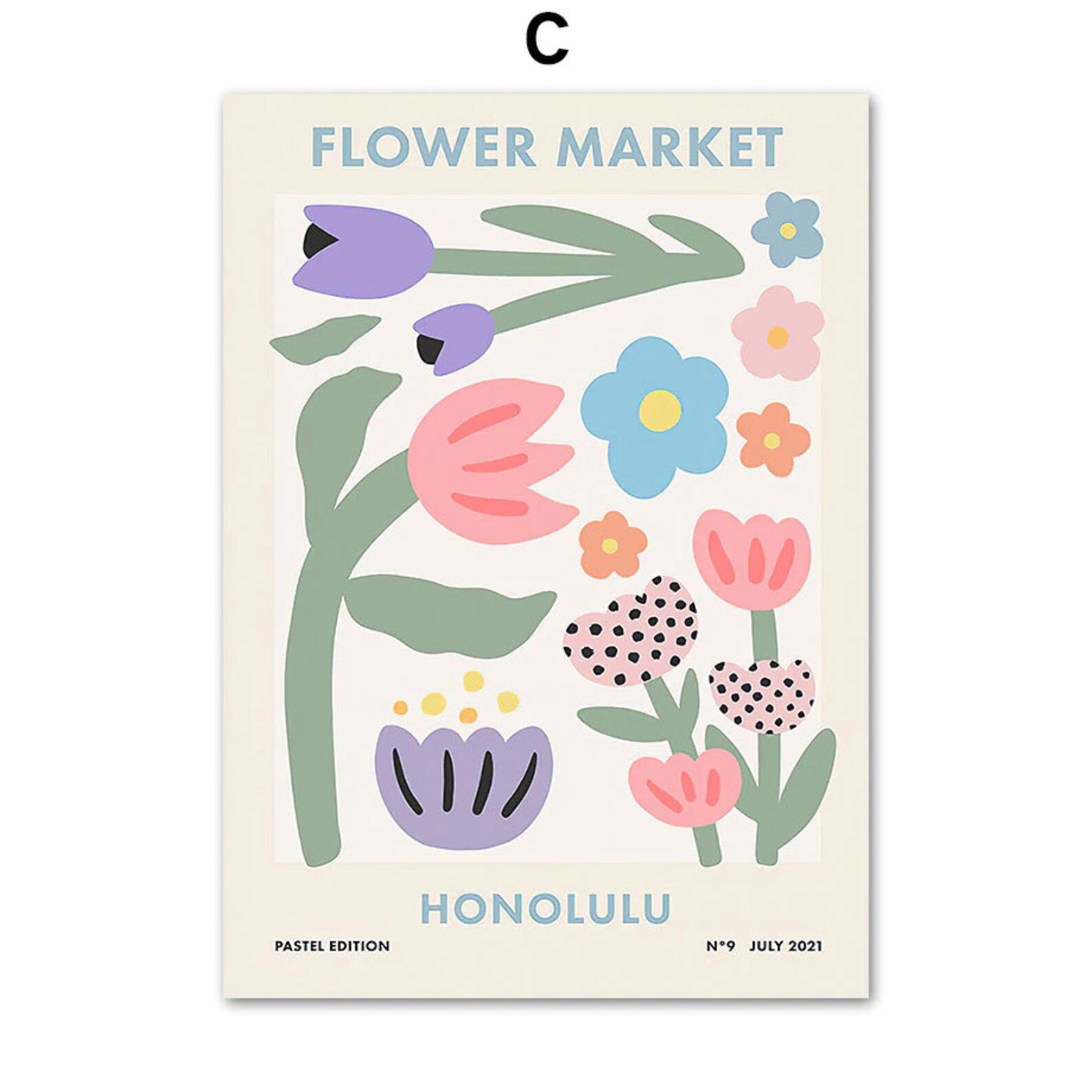 Cute Abstract Pastel Colour Photo Prints Modern and Unique - Etsy