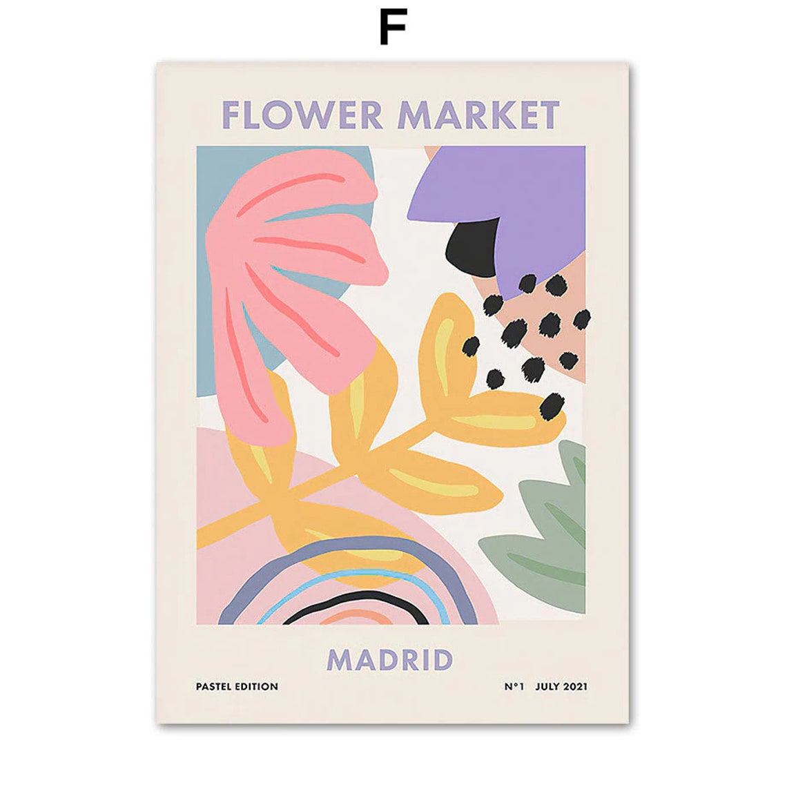 Cute Abstract Pastel Colour Photo Prints Modern and Unique - Etsy