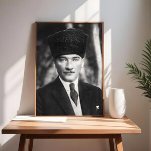 Ataturk Digital Poster, High Resolution Download Print Your Art at Home ...