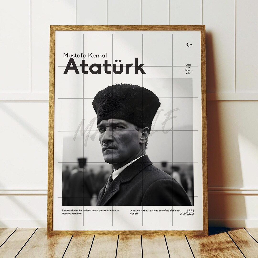 A Great Photo of Mustafa Kemal Atatürk, High Resolution Downloadable ...