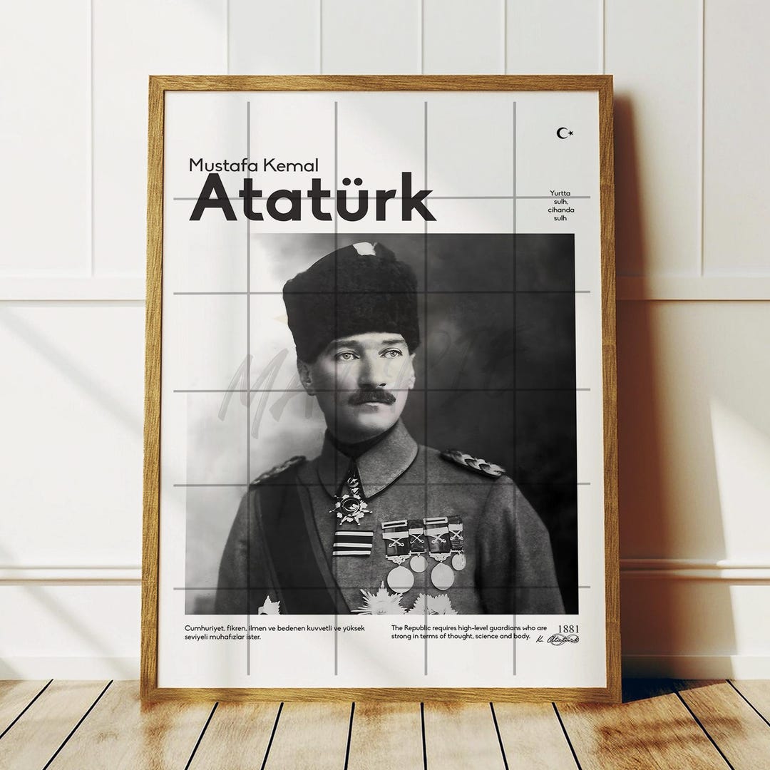 Mustafa Kemal Atatürk Marshal Uniform Medals, High Resolution Digital ...