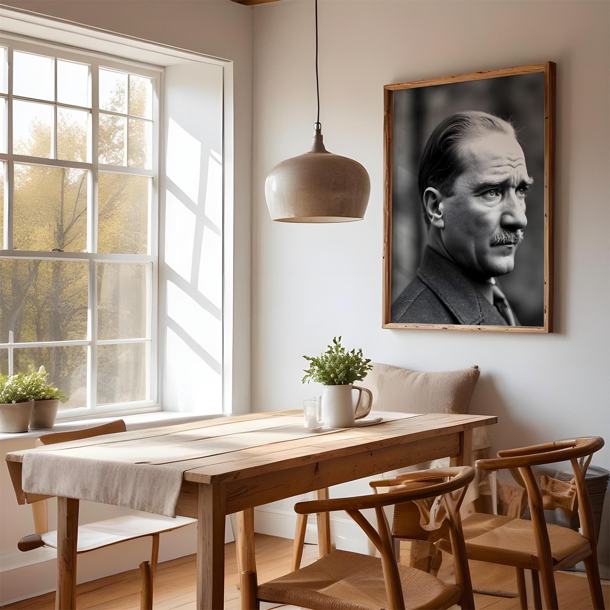 Mustafa Kemal Ataturk Photo Digital Download, High Resolution ...