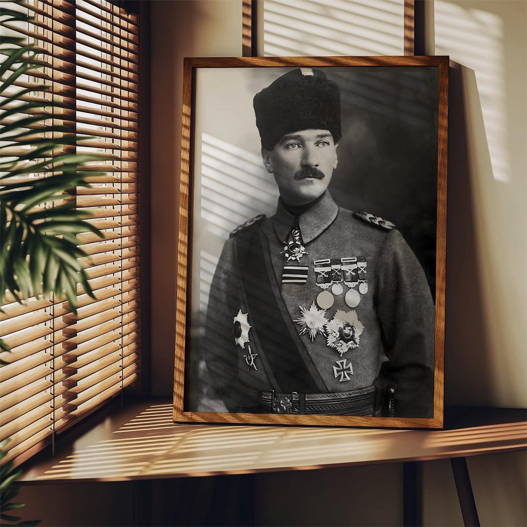 Mustafa Kemal Atatürk Marshal Uniform Medals, High Resolution Digital ...