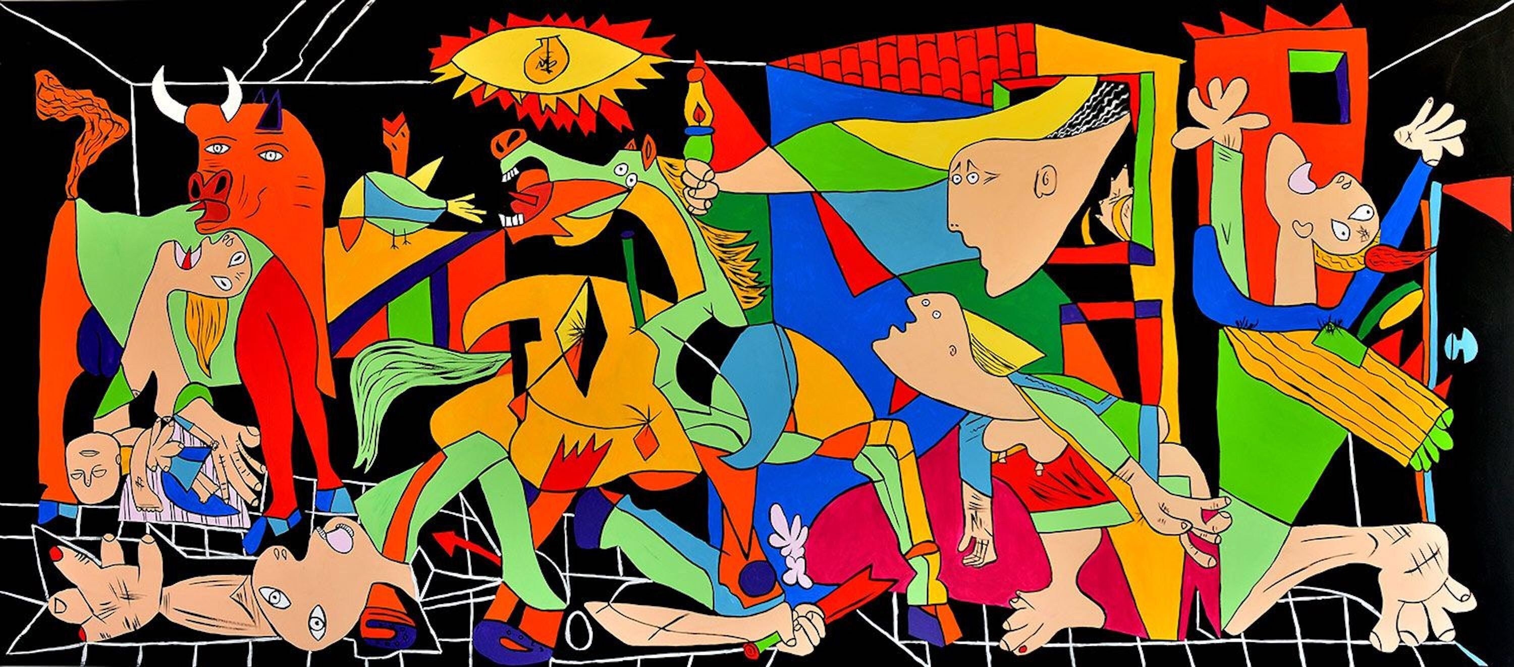 Pablo Picasso Guernica Color
