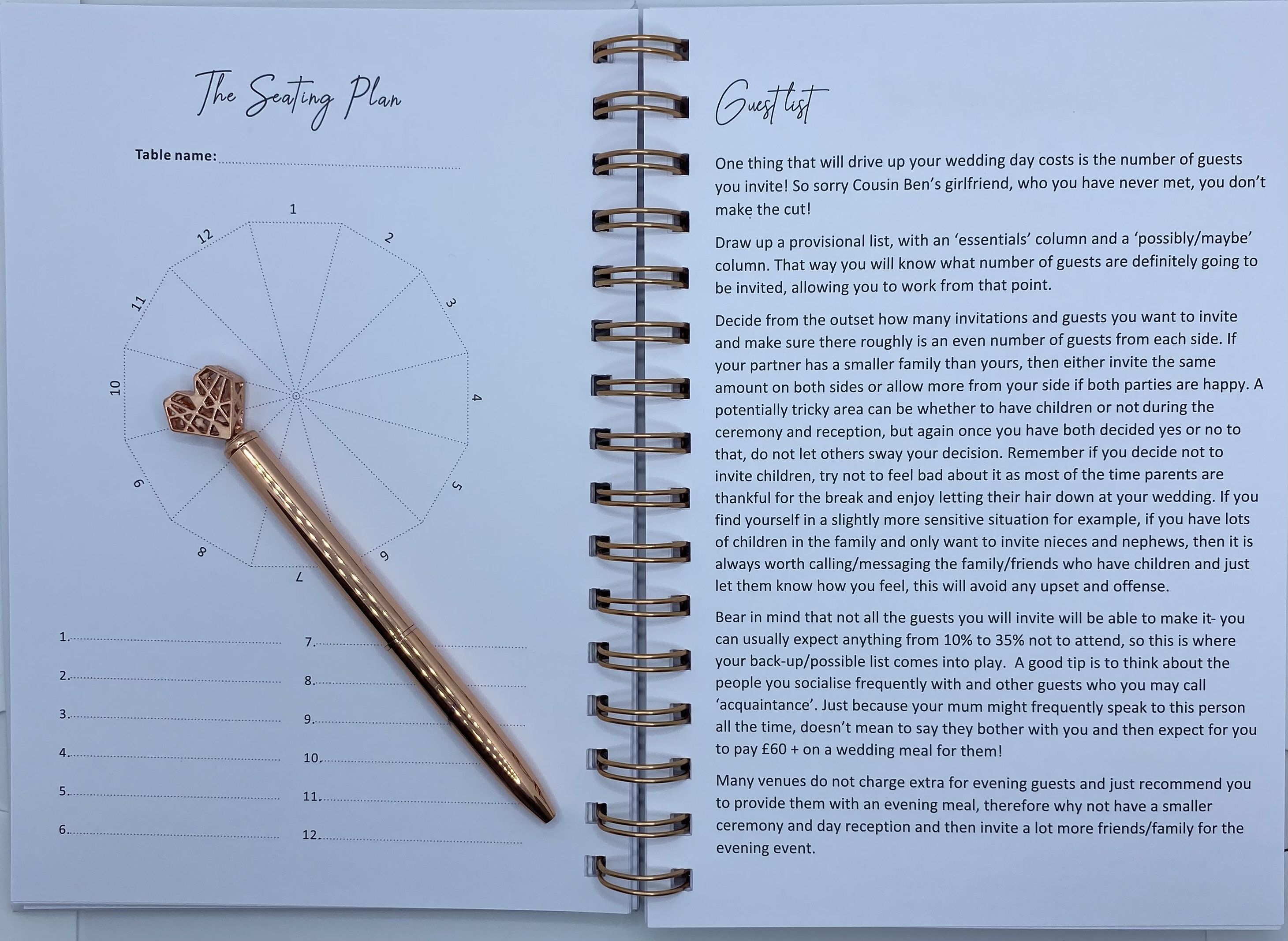 Wedding Planner Gift Box Set - Etsy UK