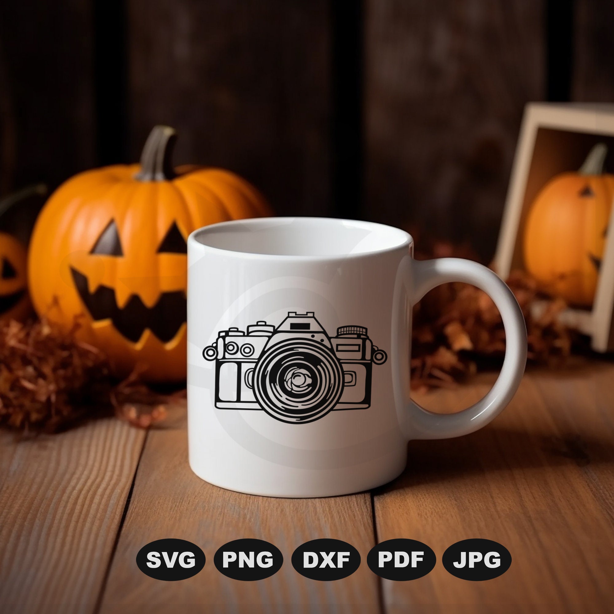 Camera SVG for Cricut Maker Machine, Silhouette Cameo, and Other Cut ...