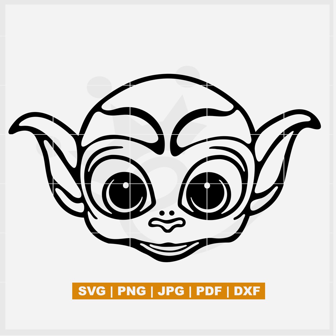 Alien Head Svg, Cute Alien Head Svg, Alien Cricut Cutout File - for ...