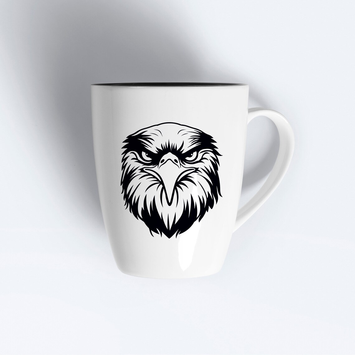 Eagle in Front View SVG | Eagle Clipart | Eagle Cut File | Eagle ...