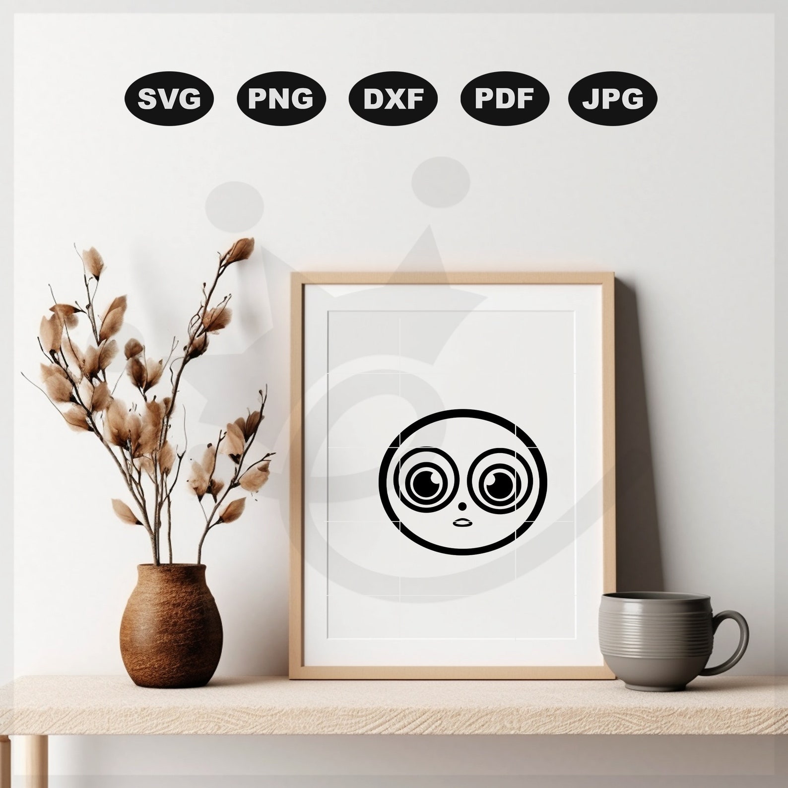 Alien Head Svg, Cute Alien Head Svg, Alien Cut Out, Alien Printable Pdf ...