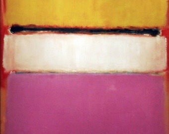 Rothko Print White Center - Etsy