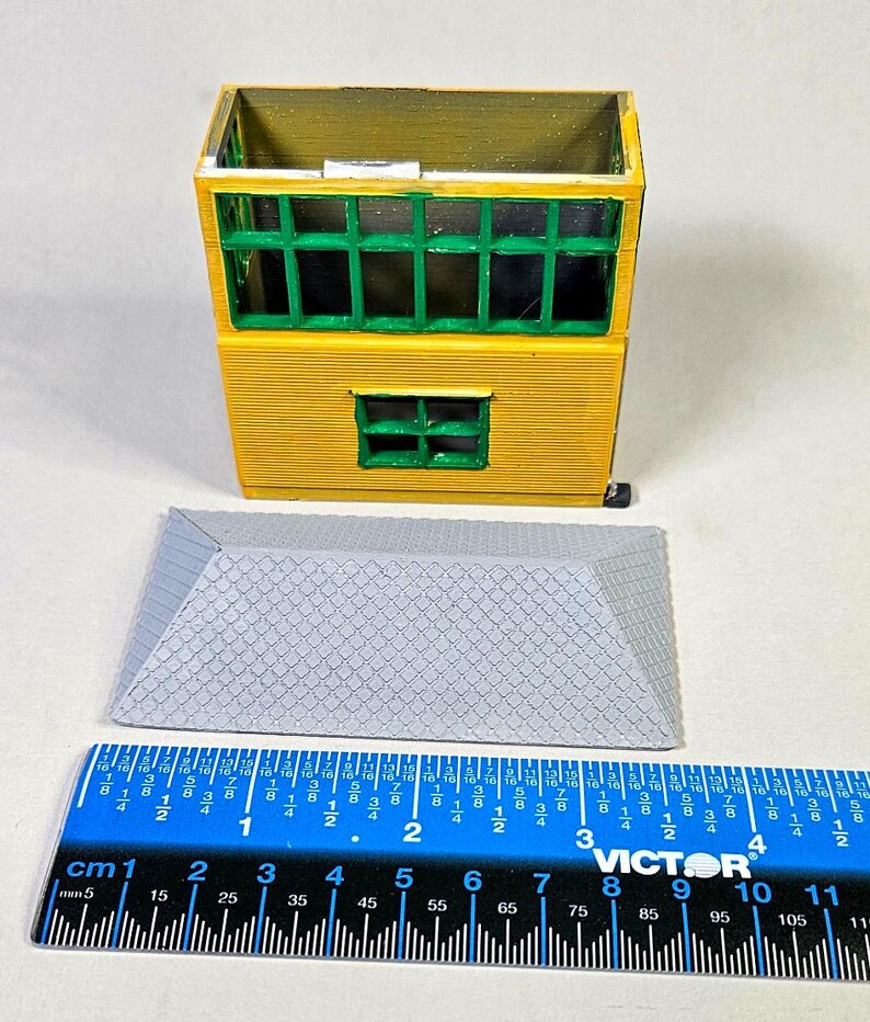 HO Scale Railroad Interlocking Tower – 3D Printed Model Kit – Unpainted ...