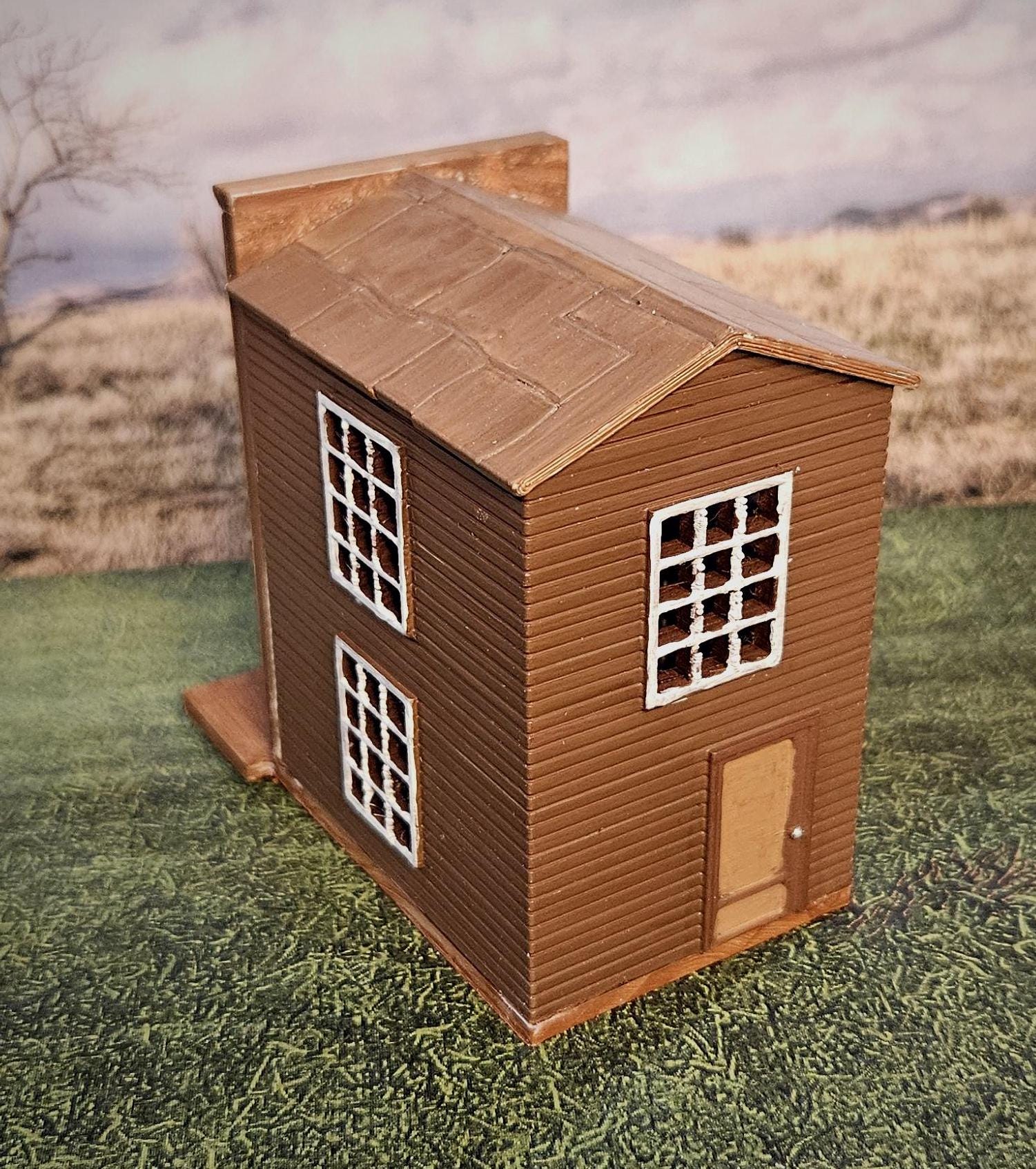 HO Scale Old West General Store DIY Model Kit Unpainted - Etsy