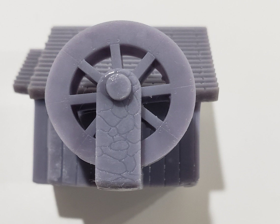 Waterwheel With Building HO Scale DIY - Etsy