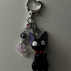 Viral Jiji Black Cat Kitty Studio Kiki's Delivery Service Keychain ...