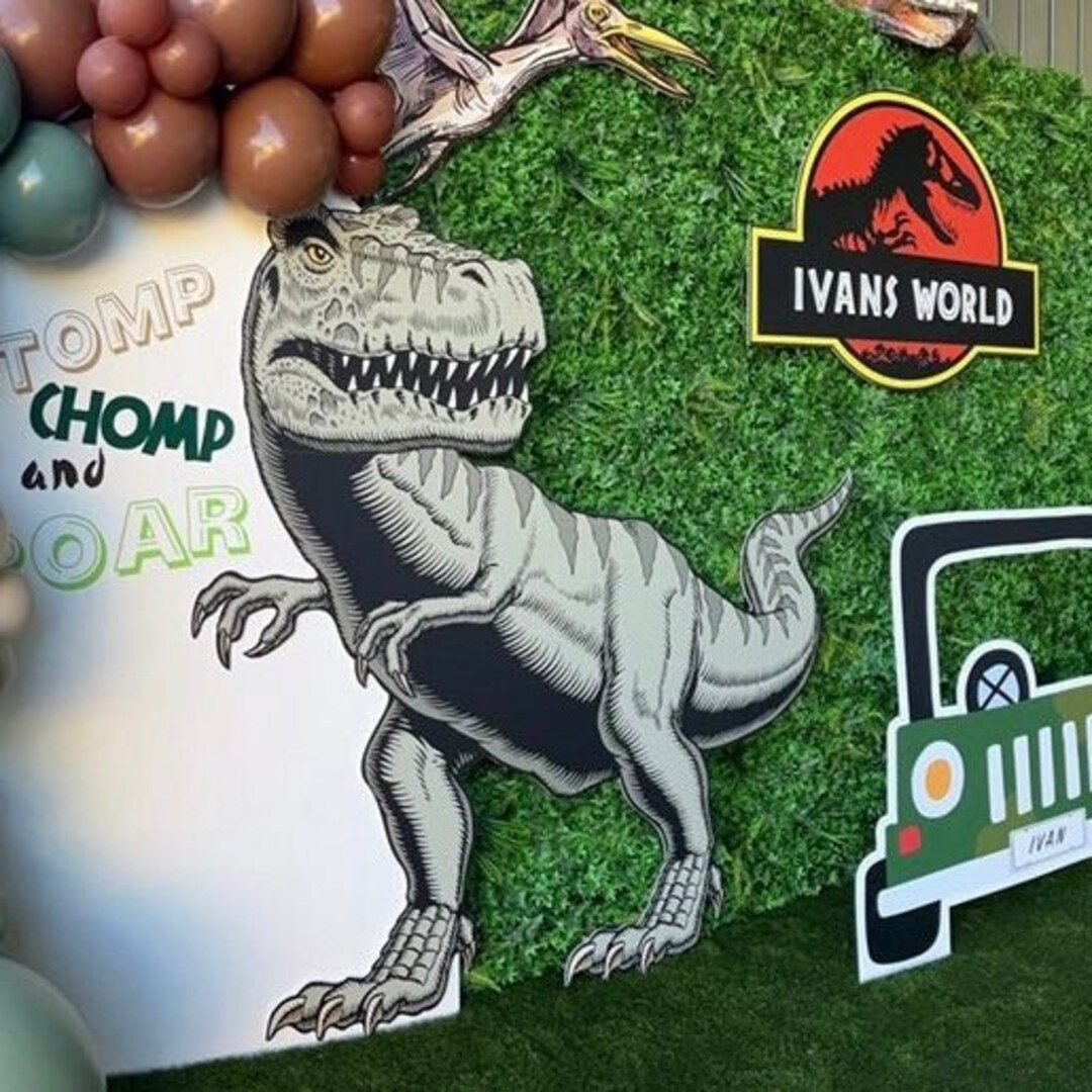 T-rex Dinosaur Cut Out Standee Prop - Etsy Australia