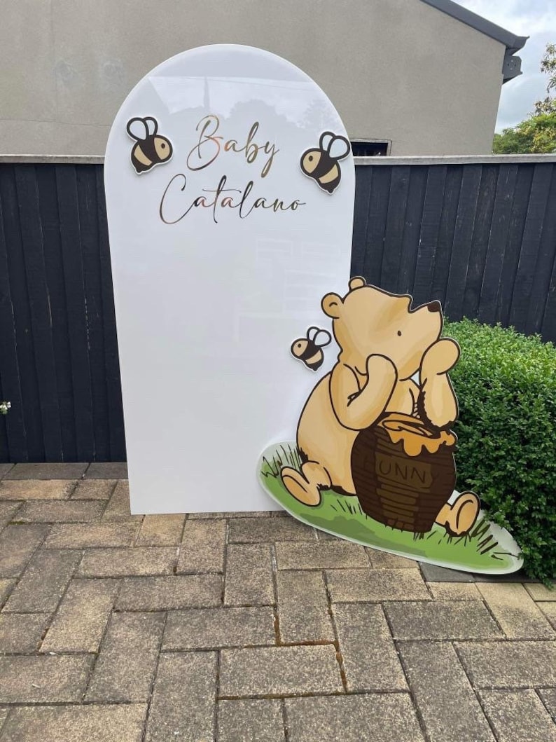 Winnie-the-pooh Cut Out Prop Standee Set - Etsy