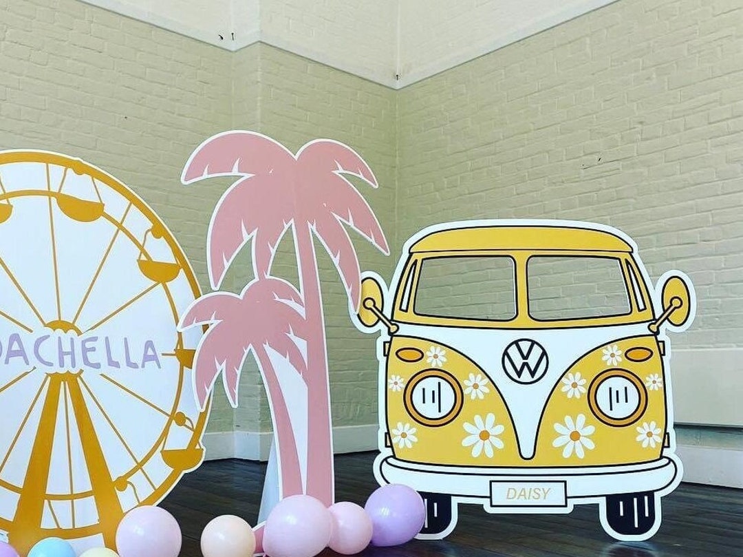 Daisy Vintage Kombi Party Prop Cut Out - Etsy