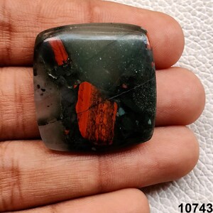 Bloodstone Gemstone, Natural African Bloodstone, African Bloodstone ...