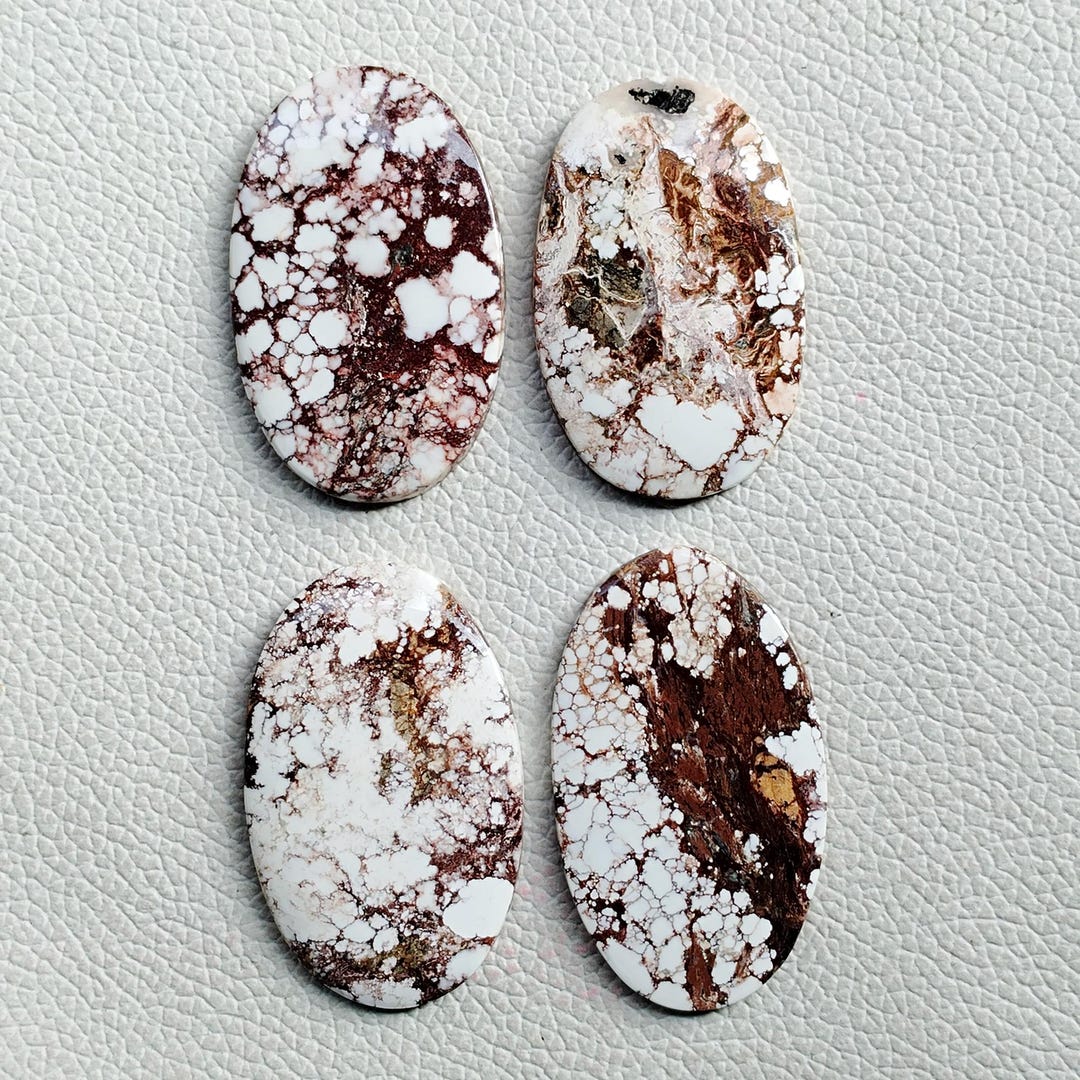 Wild Horse Turquoise Cabochon, Natural Wild Horse Magnesite Crystal ...