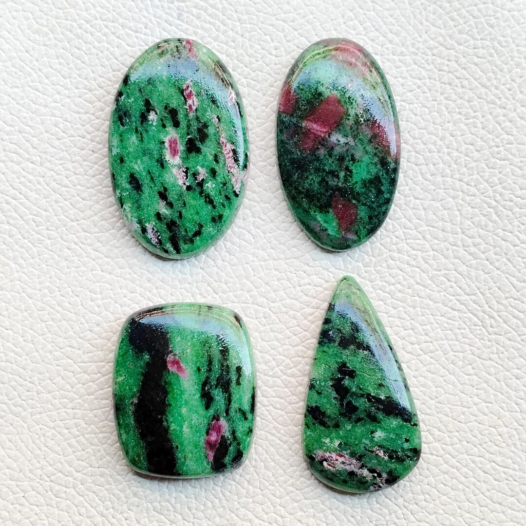 Ruby Zoisite Crystal, Natural Ruby Zoisite Stone, Ruby Zoisite Loose Cabochon, Ruby Zoisite ...