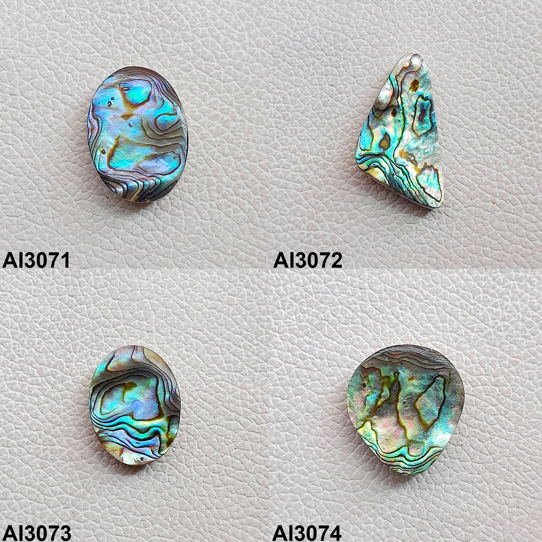Natural Abalone Shell Crystal Stone, Abalone Shell Cabochon, Abalone ...
