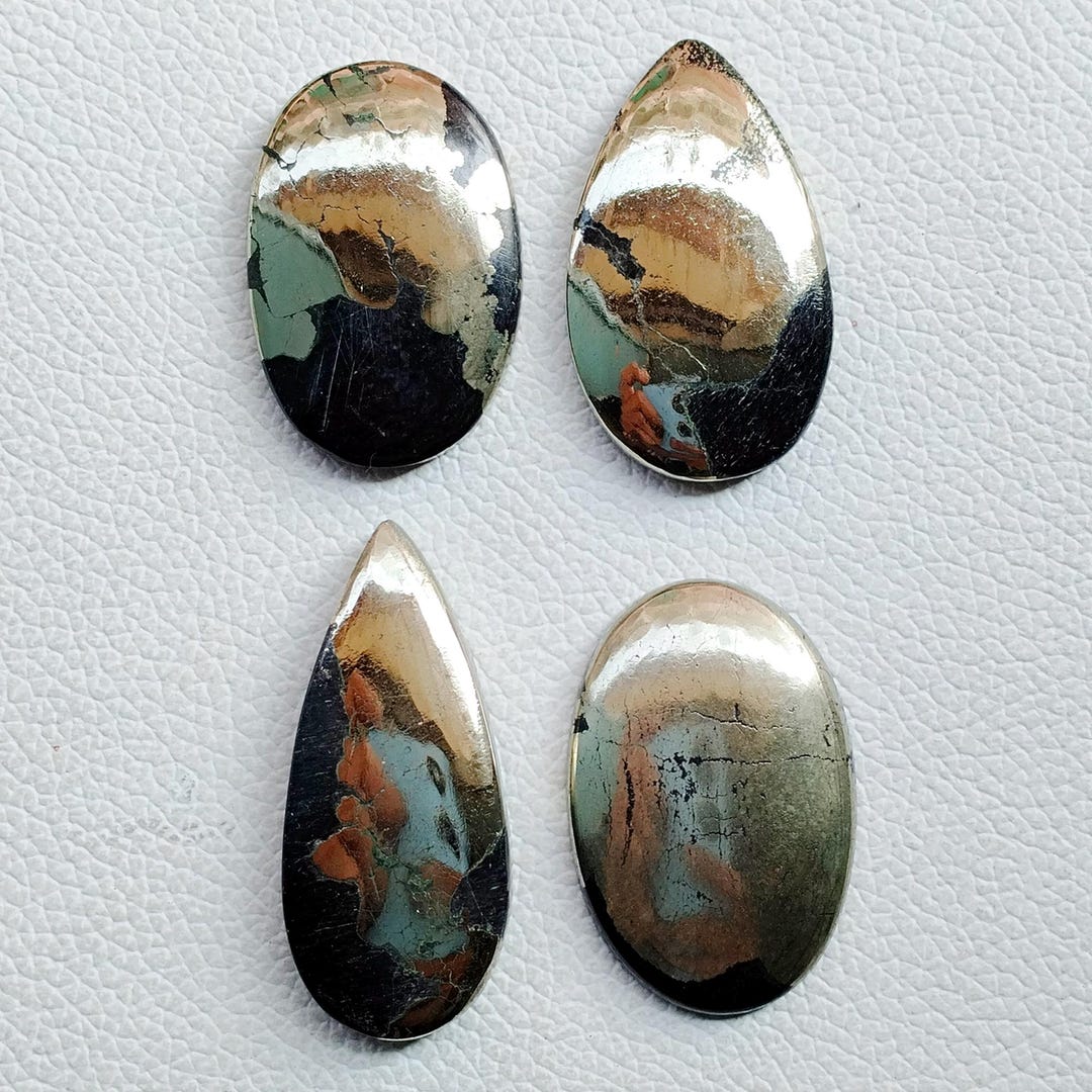 Apache Gold Gemstone, Loose Apache Gold Cabochon, Natural Apache Gold Stone, Apache Gold Healing ...