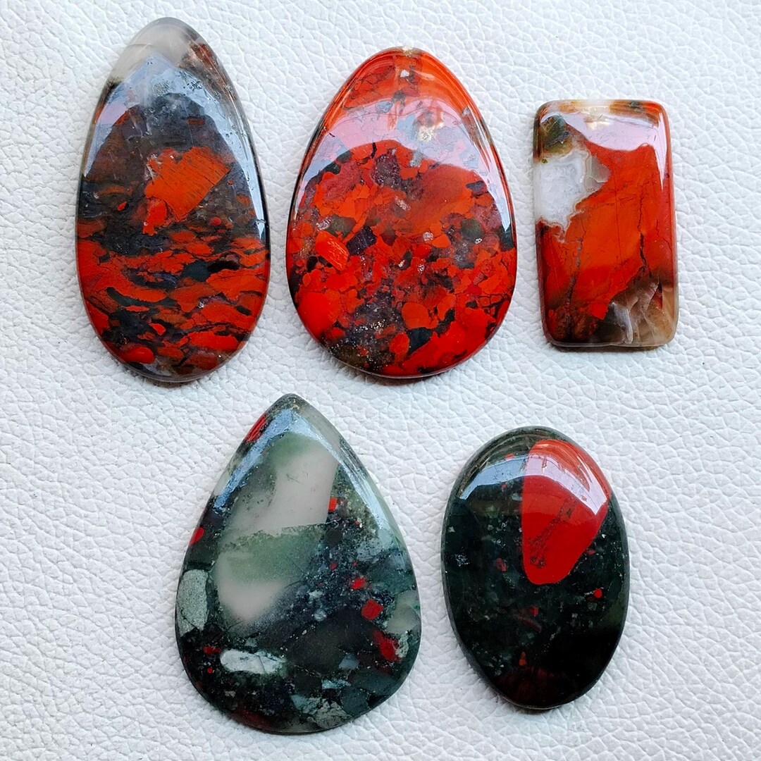 Bloodstone Gemstone, African Bloodstone Cabochon, African Bloodstone ...