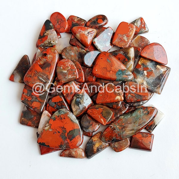 African Bloodstone Ring - Etsy