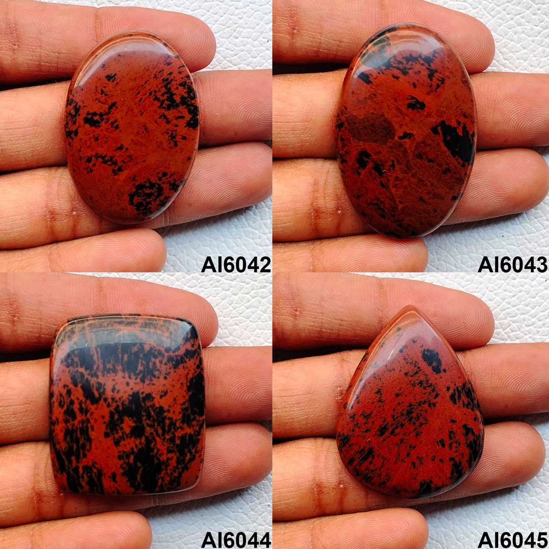 Natural Mahogany Jasper Loose Stone, Mahogany Jasper Gemstone, Mahogany ...