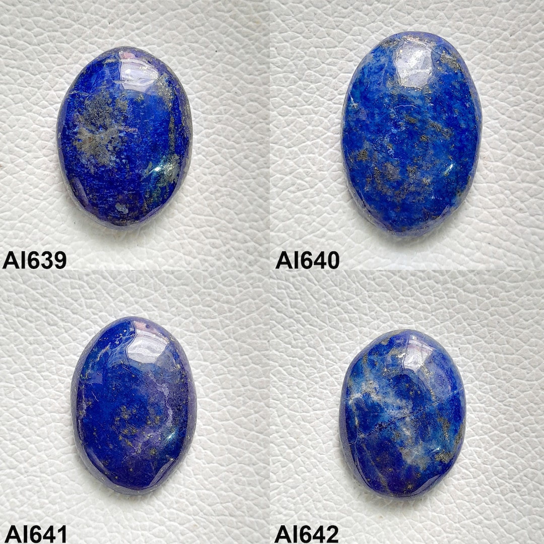 Lapis Lazuli Cabochon, Lapis Lazuli Gemstone, Natural Lapis Lazuli ...