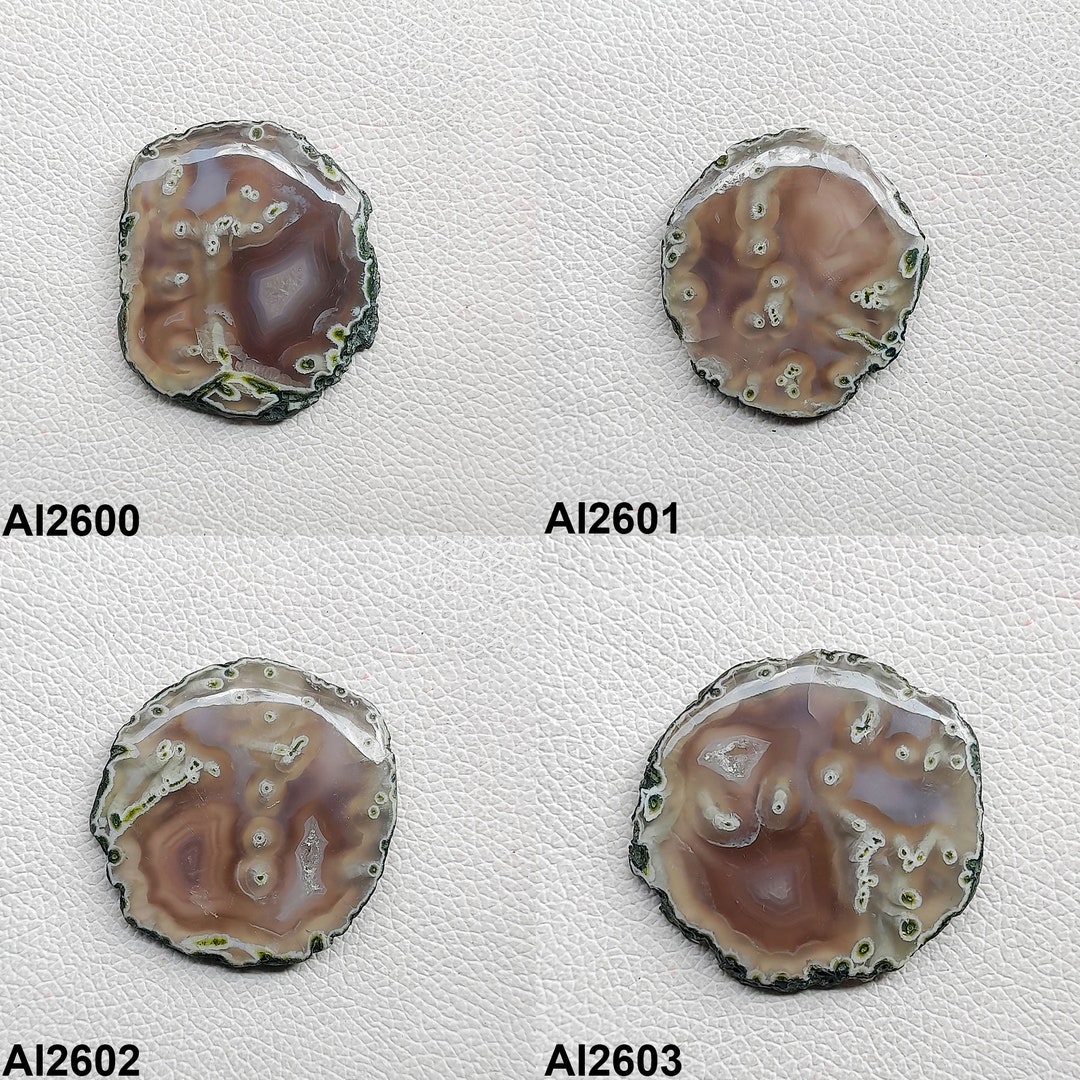 Loose Agate Slice Crystal, Agate Quartz Slice, Natural Agate Slice ...