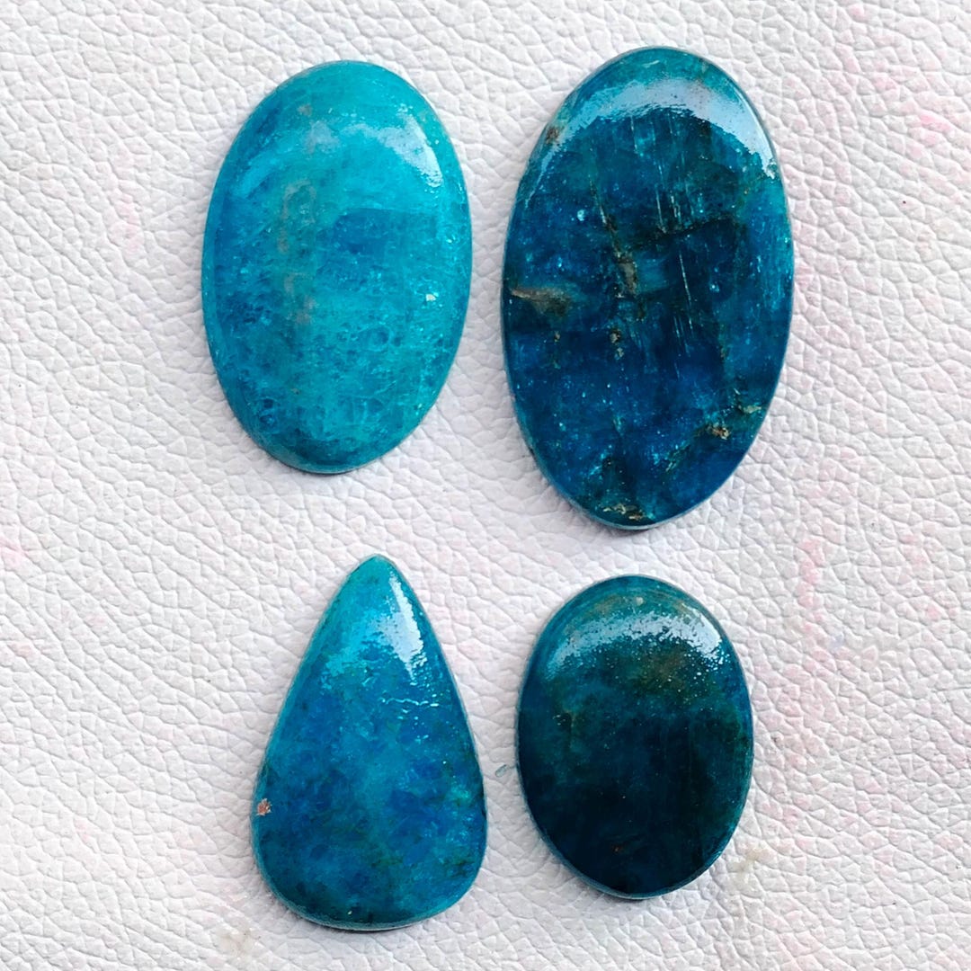 AAA Apatite Cabochon, Loose Gemstone, Jewelry Making Stone - Etsy