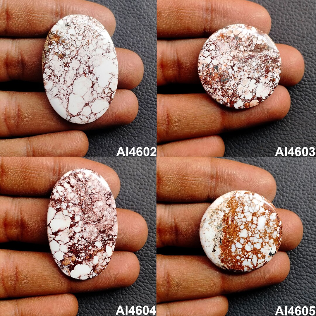 Natural Wild Horse Magnesite Stone, Wild Horse Turquoise Cabochon, Wild ...